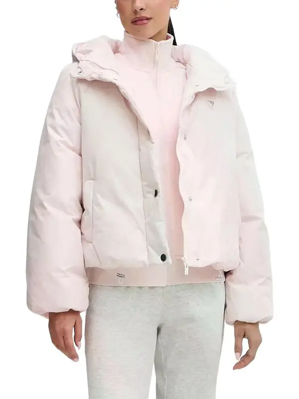 Guess Padded Hooded Jacket - Pink