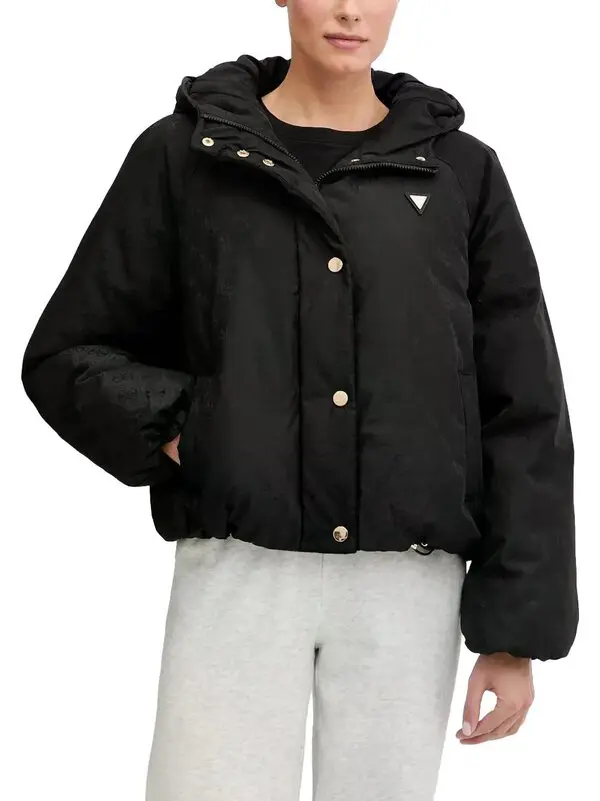 Guess Hooded Jacket - Black