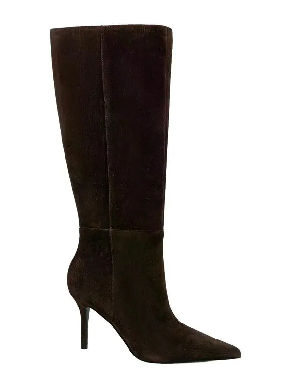 Guess Gressa Suede Boots - Brown