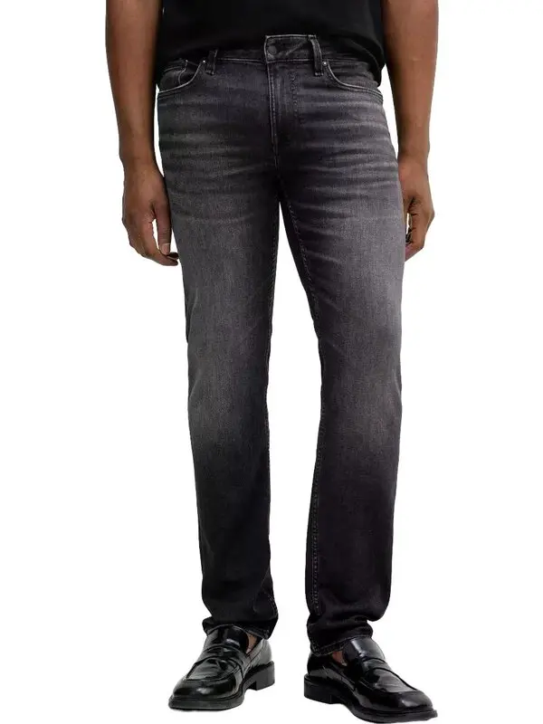 Guess Faded Five-pocket Jeans - Grey