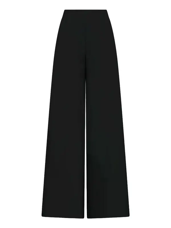 DI STAVNITSER Aurora Silk Trousers - Black