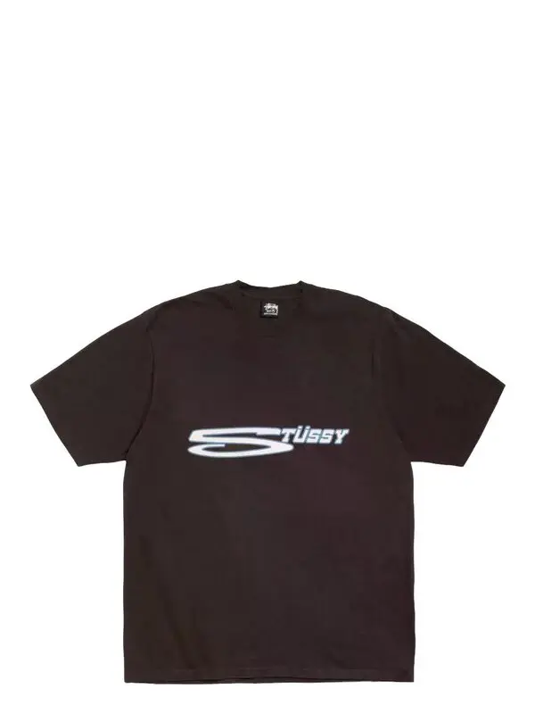 StÜssy Stretch Pigment-dyed T-shirt - Black