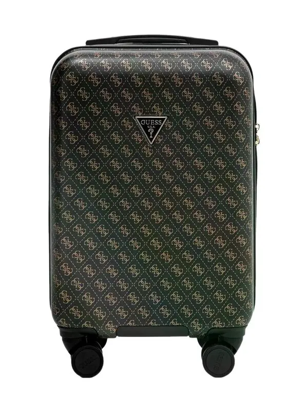Guess Jesco Monogram Suitcase - Black