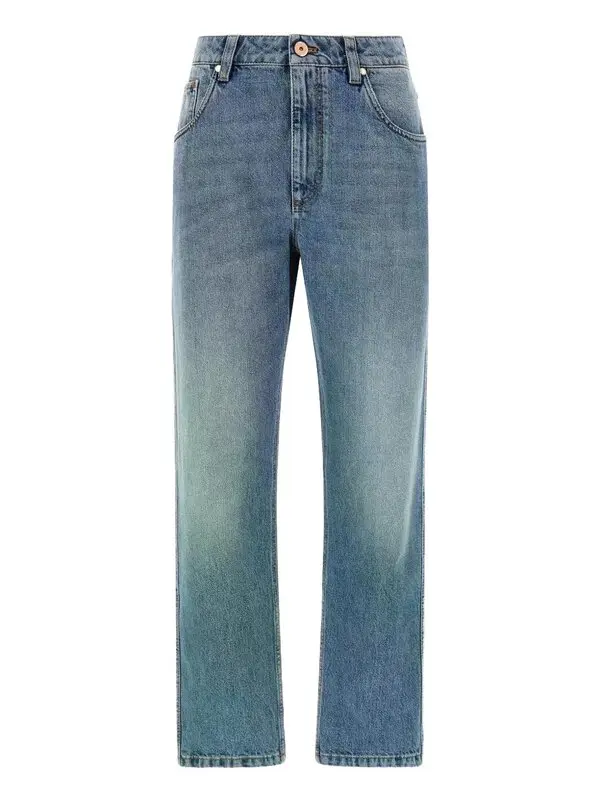 Brunello Cucinelli Five-pocket Jeans - Blue
