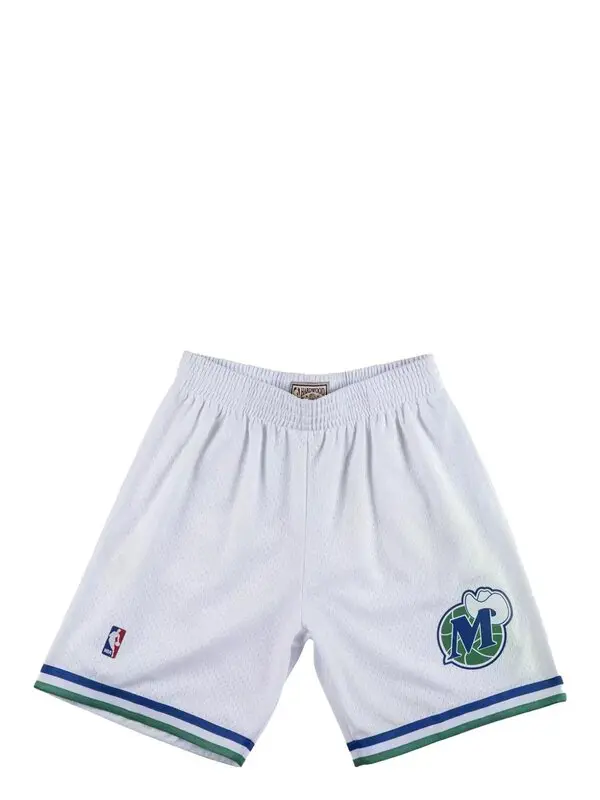 Mitchell & Ness X Nba Mavericks 1998 Shorts - White