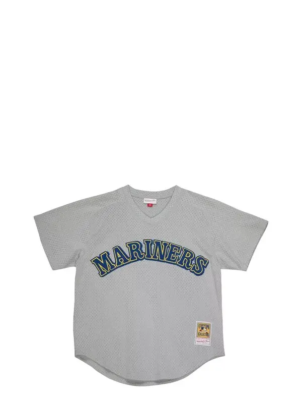Mitchell & Ness Mlb Mariners 1989 Ken Griffey Jr. T-shirt - Grey