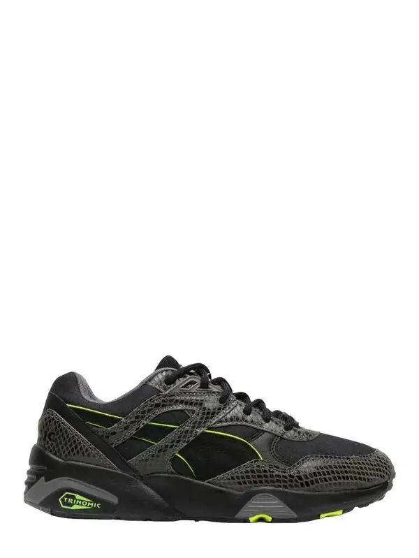 PUMA R698 Snake Sneakers - Black