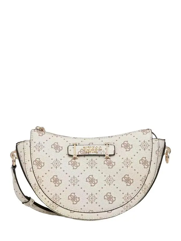 Guess Patterned Shoulder Bag - Neutrals