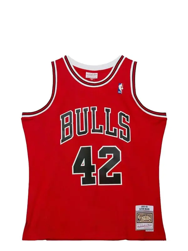 Mitchell & Ness Elton Brand Chicago Bulls 1999-00 Jersey - Red