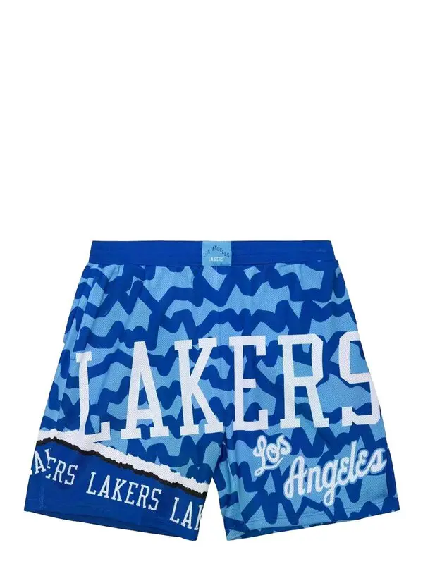 Mitchell & Ness Los Angeles Lakers Jumbotron 2.0 Shorts - Blue
