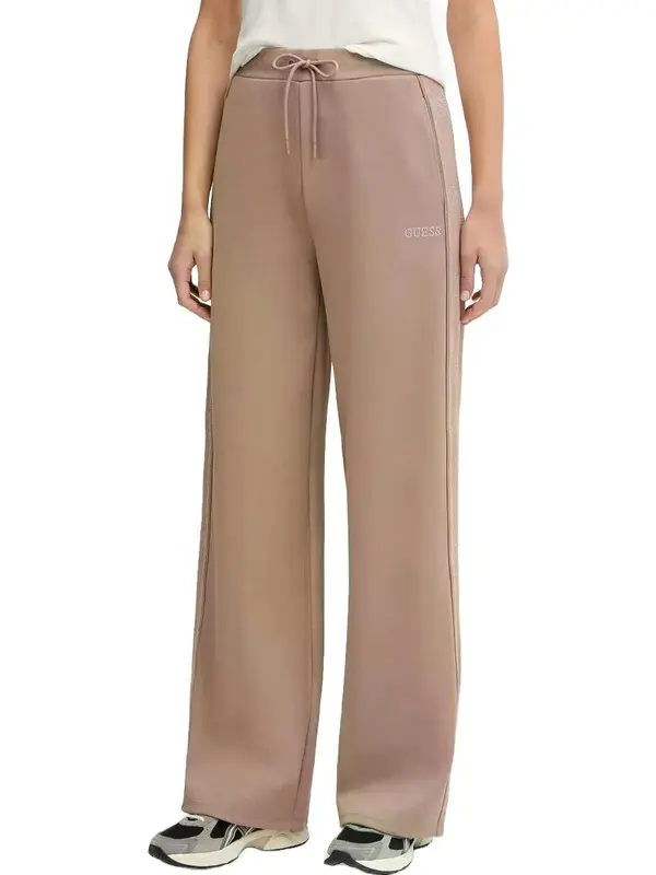 Guess Embellished Trousers - Brown