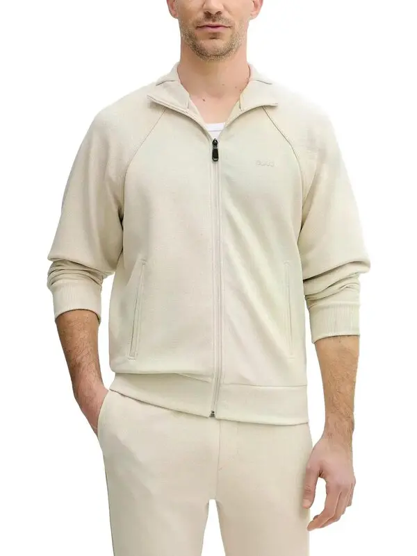 BOSS Logo-embroidered Tracksuit - Neutrals