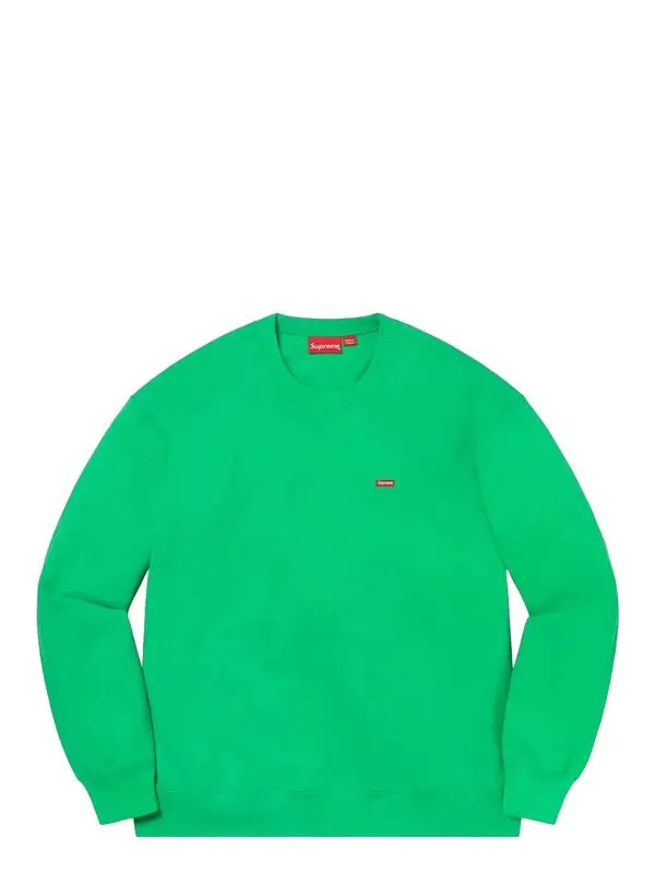 Supreme Small Box Crewneck Sweater - Green