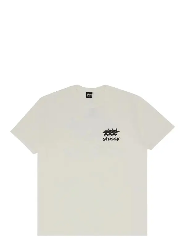 StÜssy Surfwalk Pigment Dyed T-shirt - Neutrals