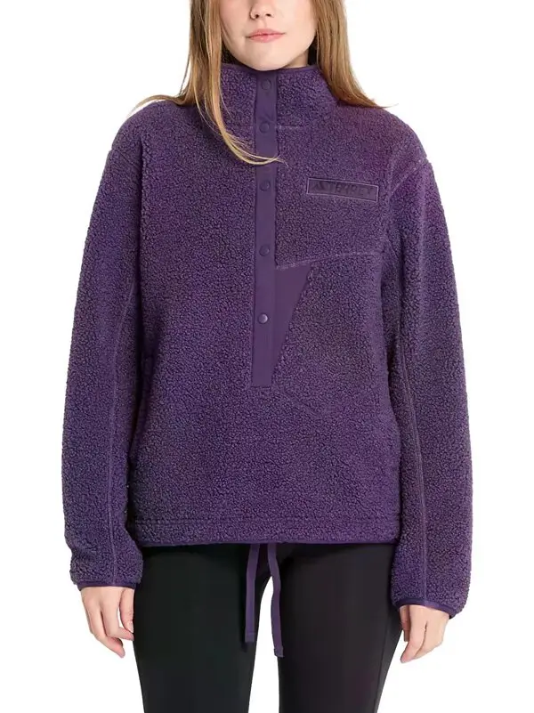 Adidas Terrex Xploric Fleece Sweatshirt - Purple