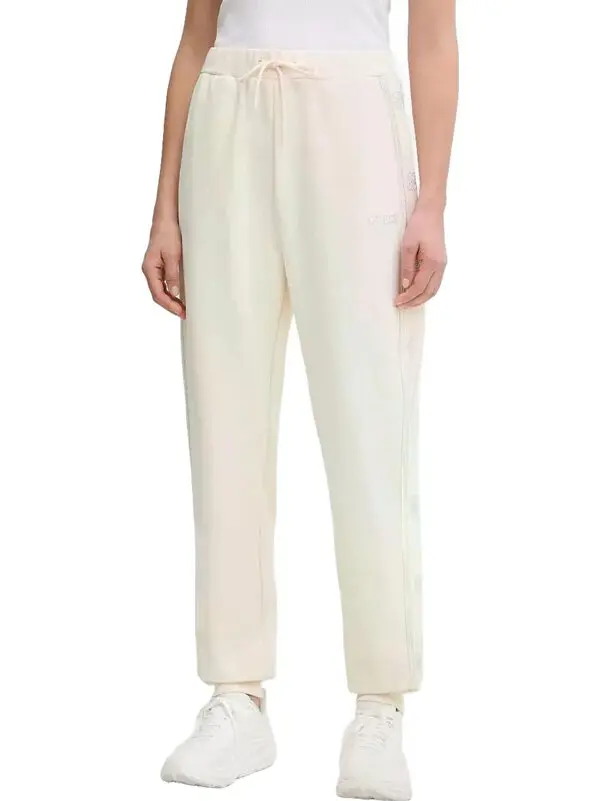 Guess Logo Track Pants - Neutrals