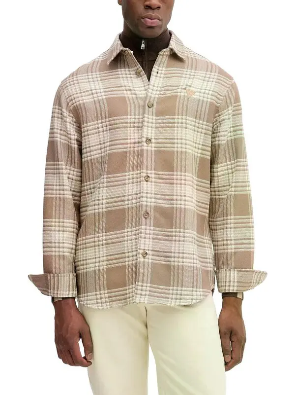 Guess Patterned Shirt - Brown