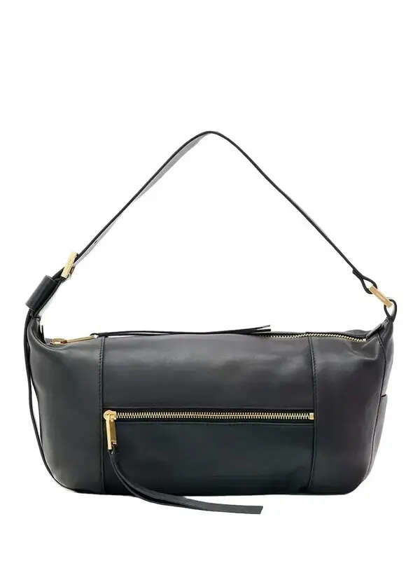 ALLSAINTS Vega Zip Shoulder Bag - Black