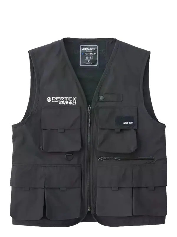 Gramicci Pertex Trailside Zip-up Gilet - Black