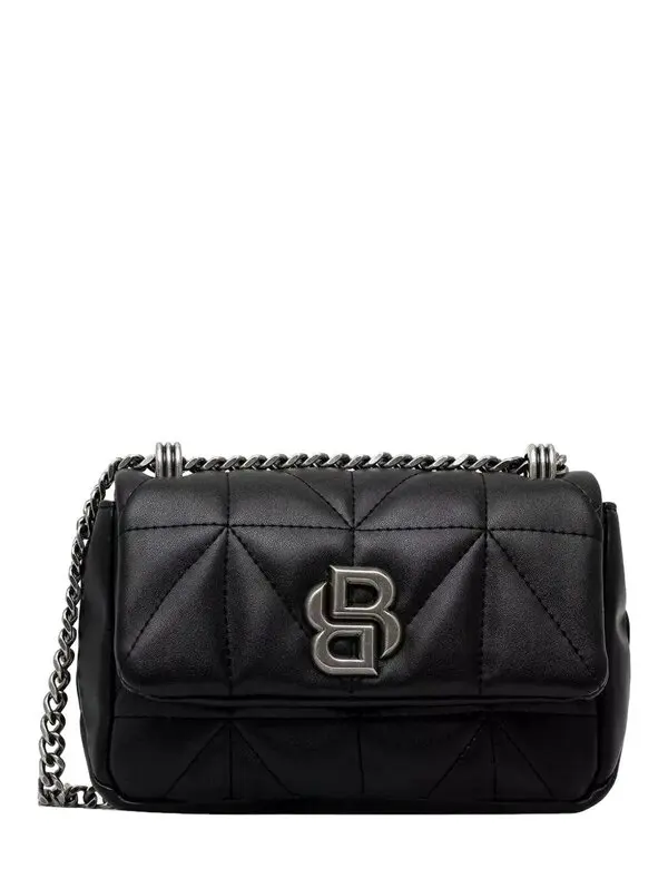 BOSS Quilted Shoulder Bag - Black