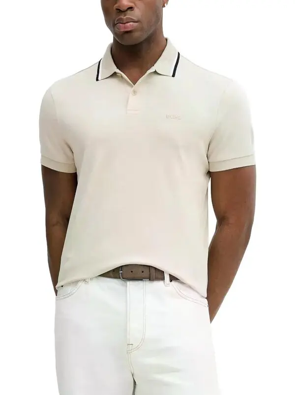 BOSS Paddy Polo Shirt - Neutrals
