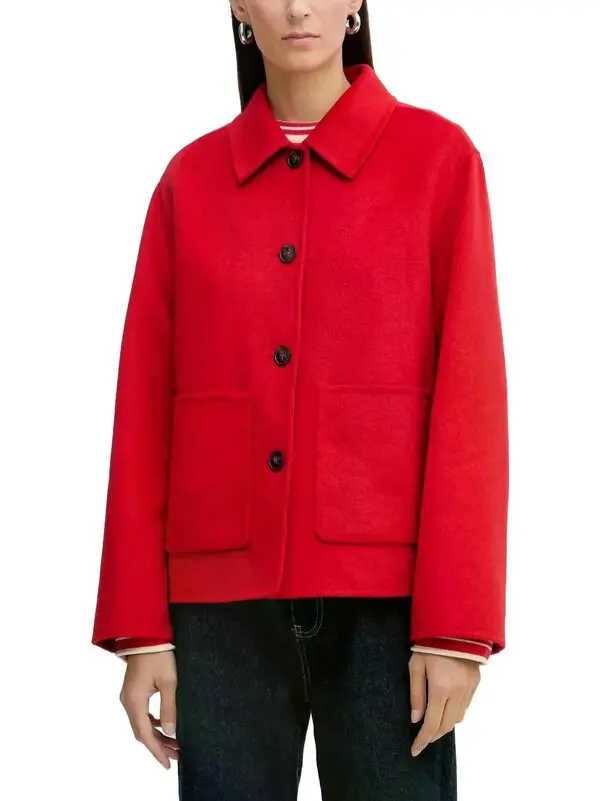 Marc O'polo Button Pockets Jacket - Red