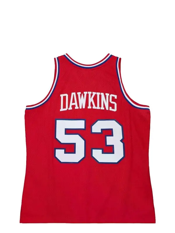 Mitchell & Ness Nba 76ers 1979 Darryl Dawkins Sleeveless Sweatshirt - Red