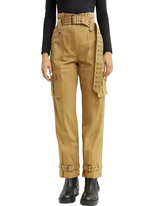 SEROYA Cargo-pocket Trousers - Neutrals