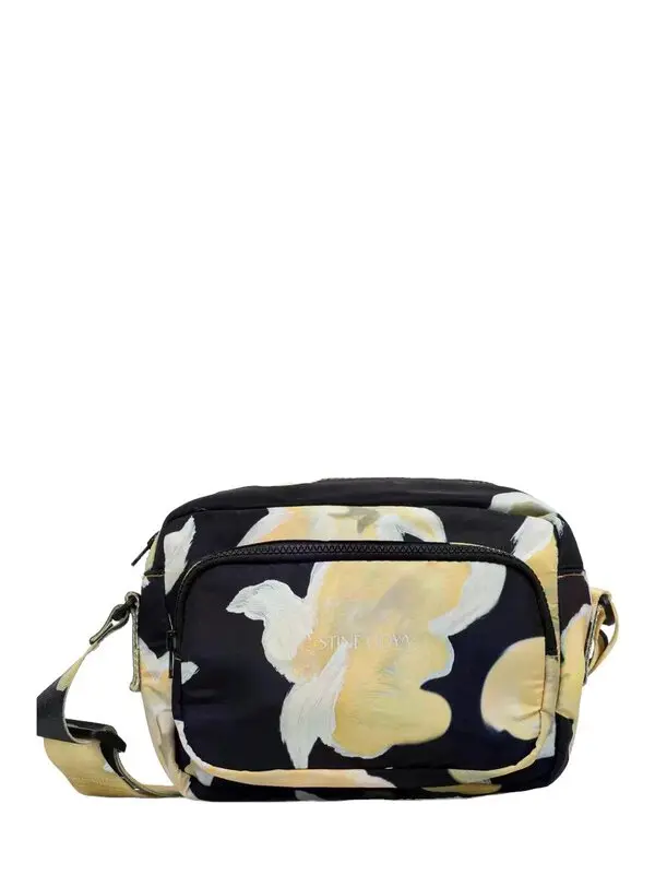 Stine Goya Floral-pattern Crossbody Bag - Black
