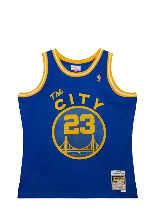 Mitchell & Ness X Nba Golden State Warriors 2004-05 Jason Richardson Jersey - Blue