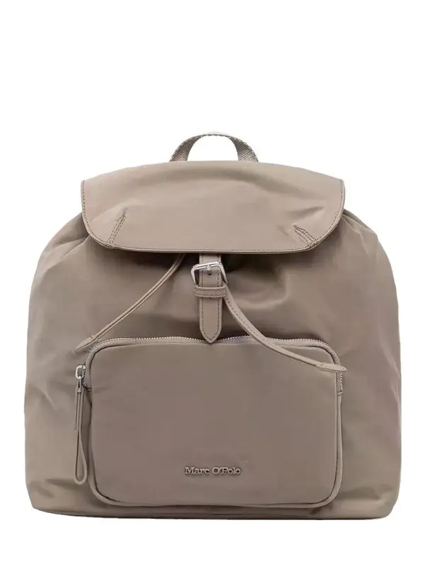Marc O'polo Medium Flap-pocket Backpack - Neutrals