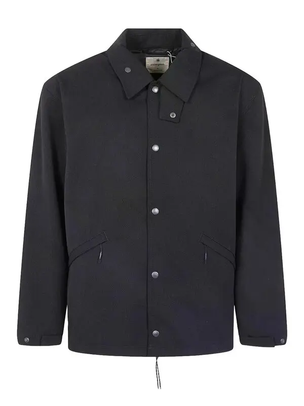 SNOW PEAK Button-front Jacket - Black