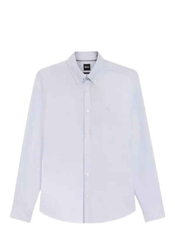 BOSS Liam Regular-fit Shirt In Oxford Cotton - Blue
