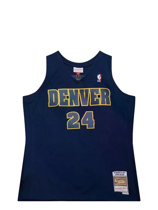 Mitchell & Ness Denver Nuggets Andre Miller 2012 Swingman Jersey - Blue