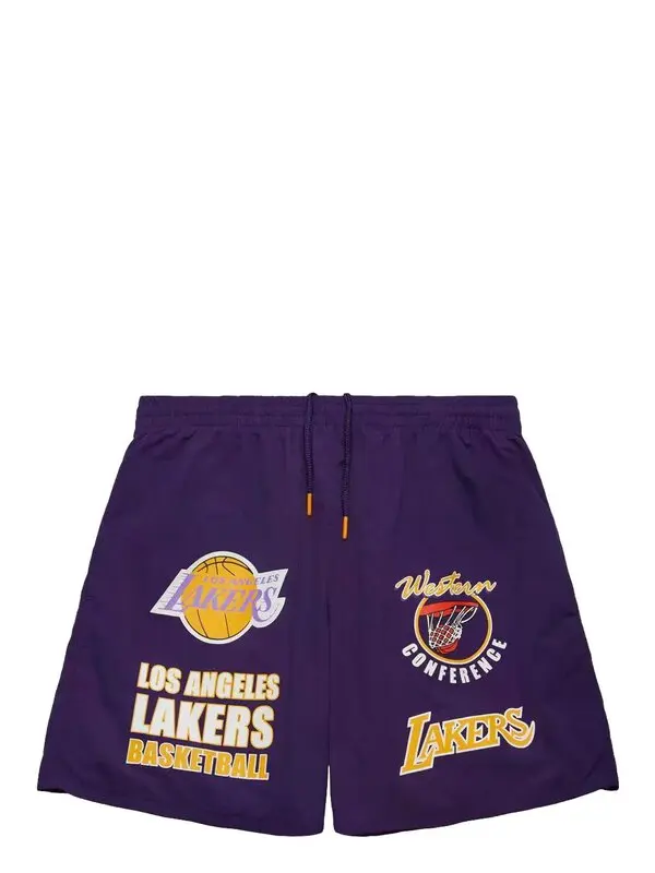 Mitchell & Ness Los Angeles Lakers Shorts - Purple