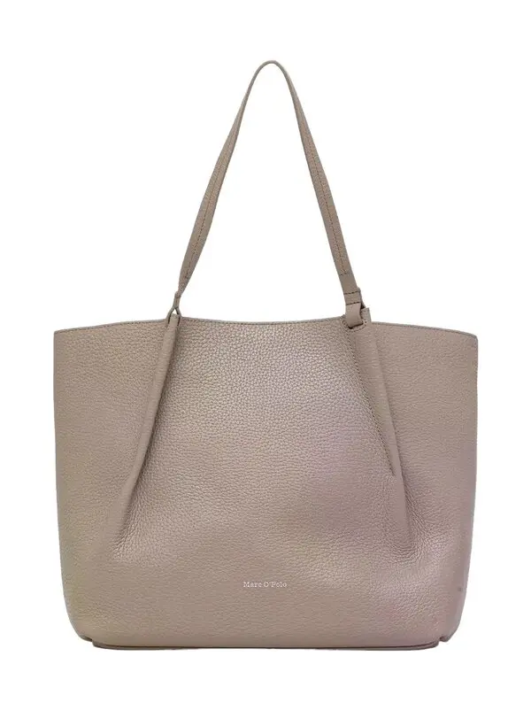 Marc O'polo Medium Grained-leather Tote Bag - Neutrals