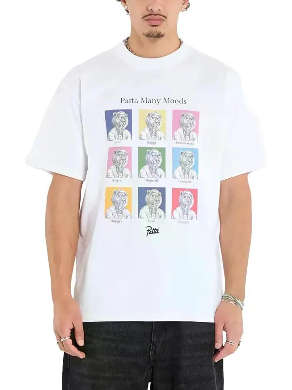 PATTA Printed T-shirt - White