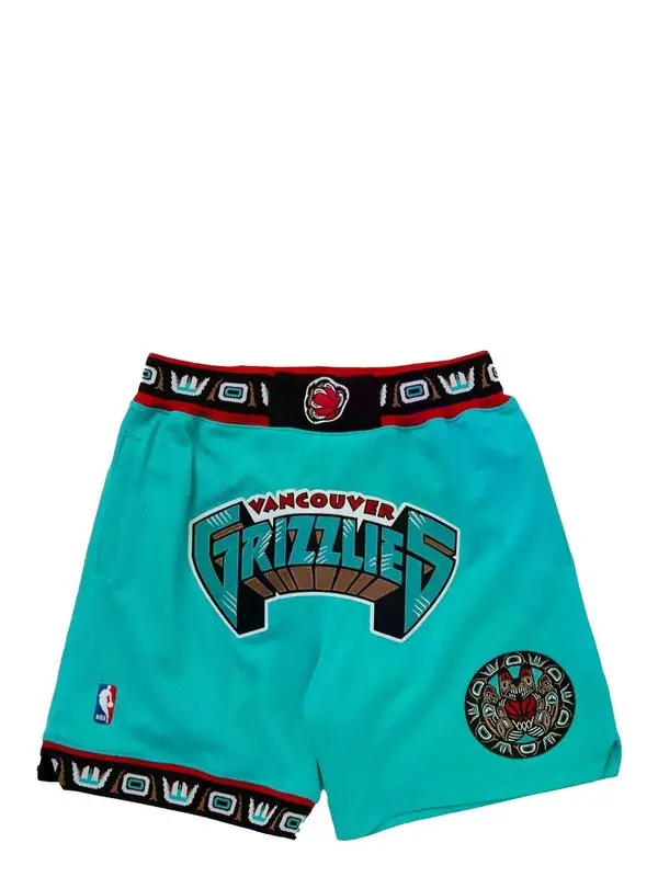 Mitchell & Ness X Just Don Nba Vancouver Grizzlies 1995-1996 Authentic Shorts - Blue