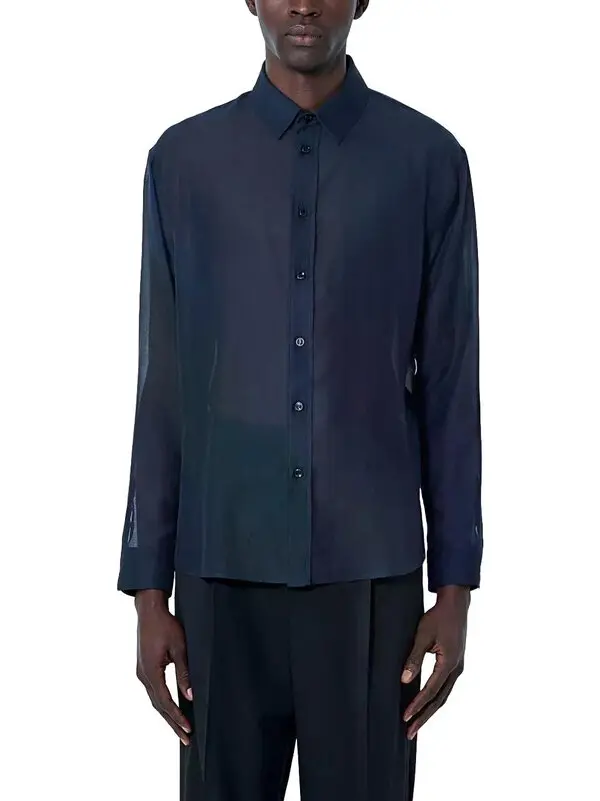 Saint Laurent Long-sleeve Shirt - Blue
