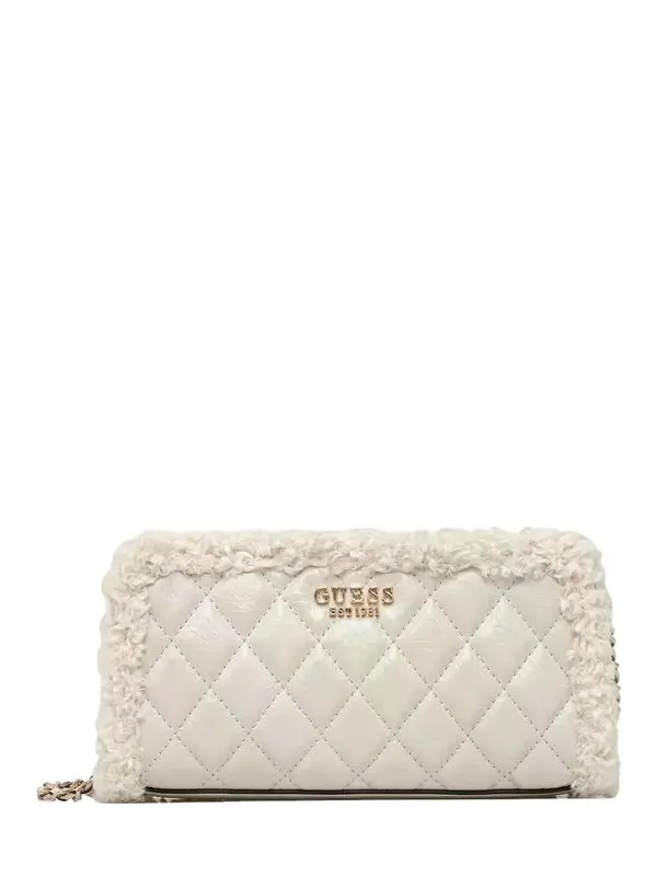 Guess Quilted Cristi Crossbody - Neutrals