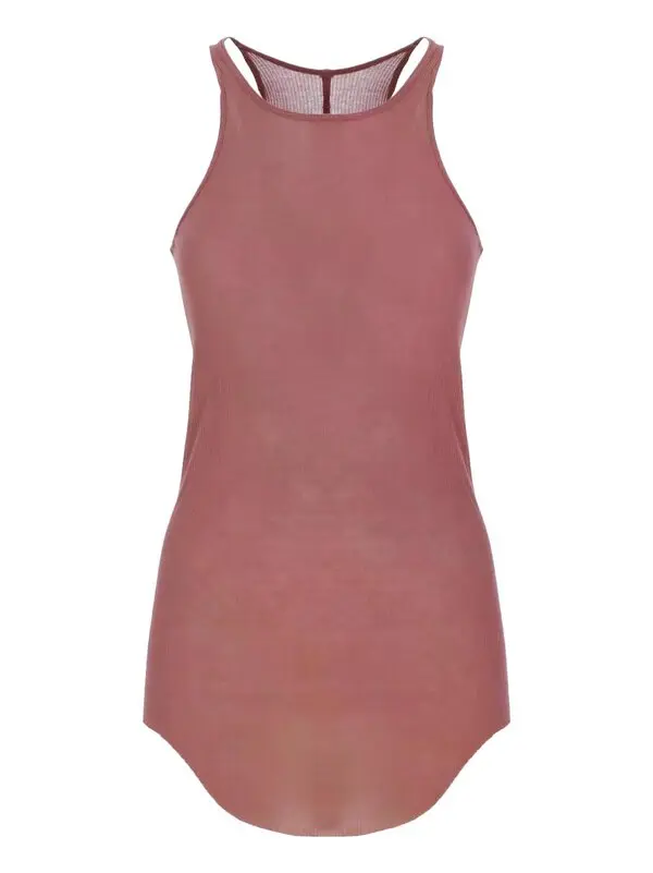 Rick Owens Asymmetric Sleeveless Tank Top - Pink
