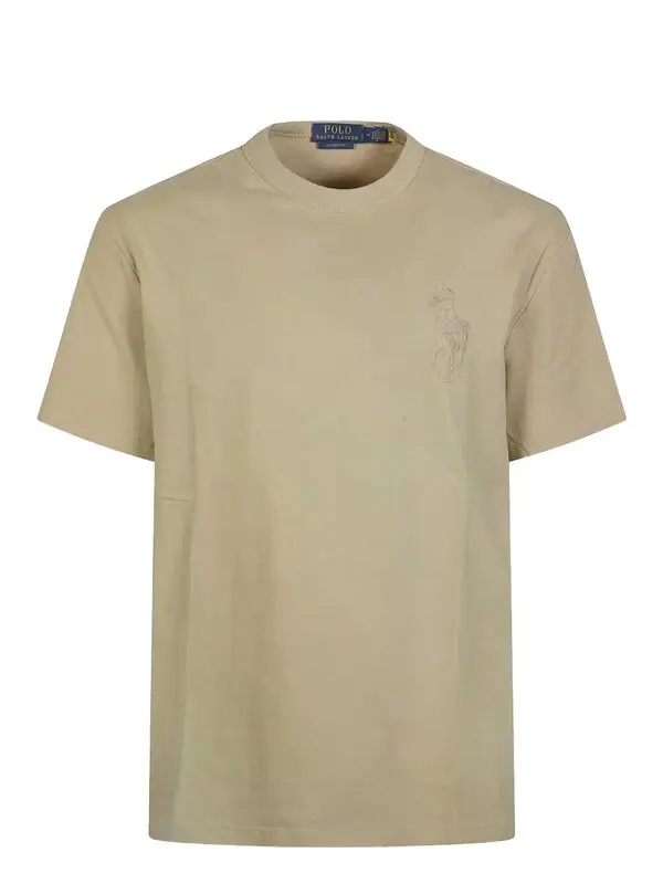 Polo Ralph Lauren Logo Short-sleeve T-shirt - Neutrals