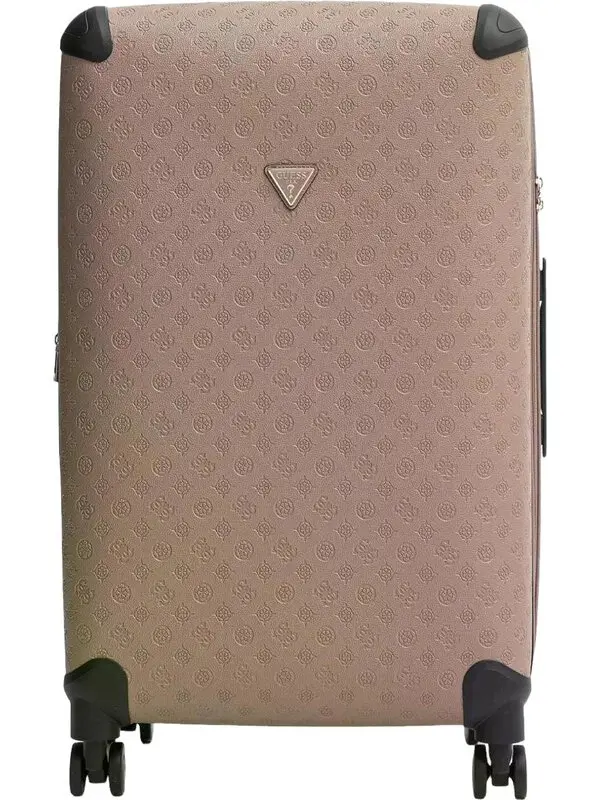 Guess Embossed-logo Luggage - Neutrals