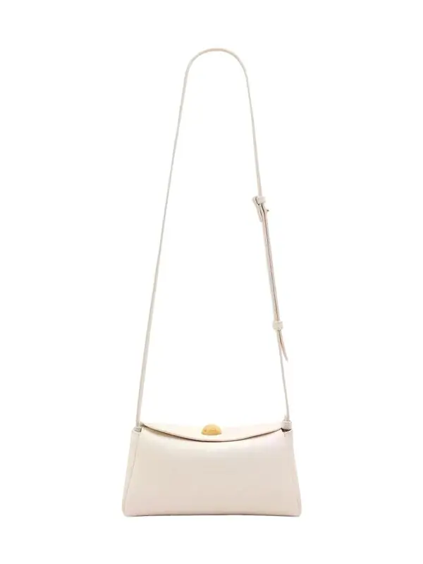 Ami Mini Carrousel Leather Crossbody Bag - Neutrals