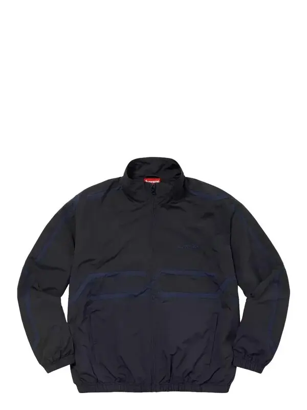 Supreme Inset Link Chain Link Track Jacket - Black