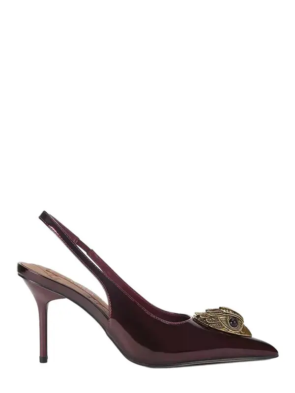 Kurt Geiger Large Eagle Slingback Pumps - Red