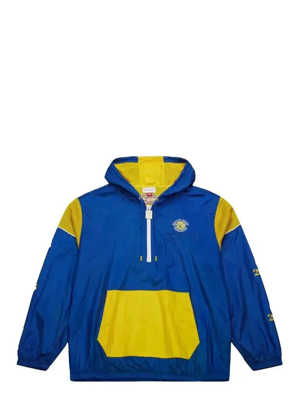 Mitchell & Ness Golden State Warriors Team Og 3.0 Half-zip - Blue