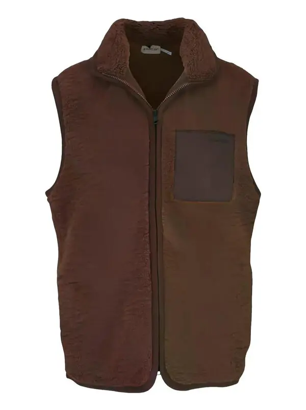 Moncler Zip-fastening Gilet - Brown