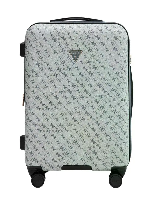 Guess Logo-print Luggage Bag - Grey