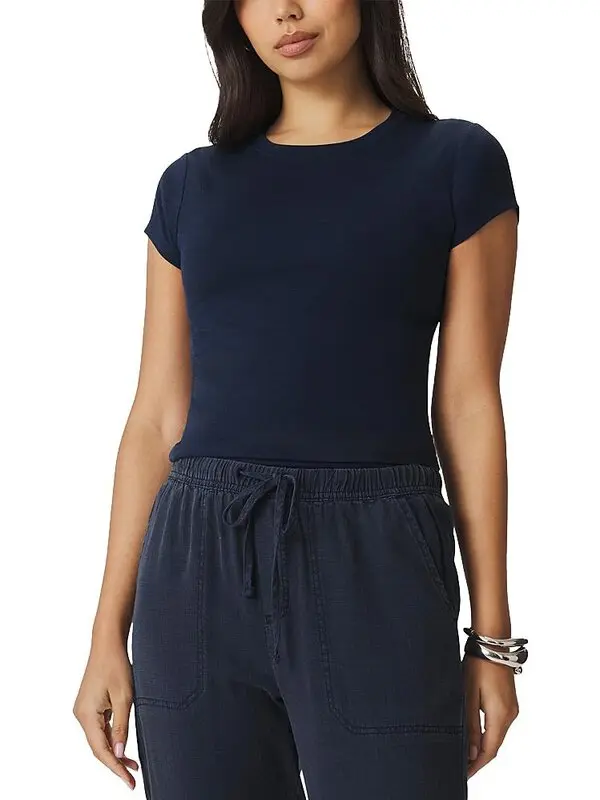 Splendid Josie Crewneck Tee - Navy